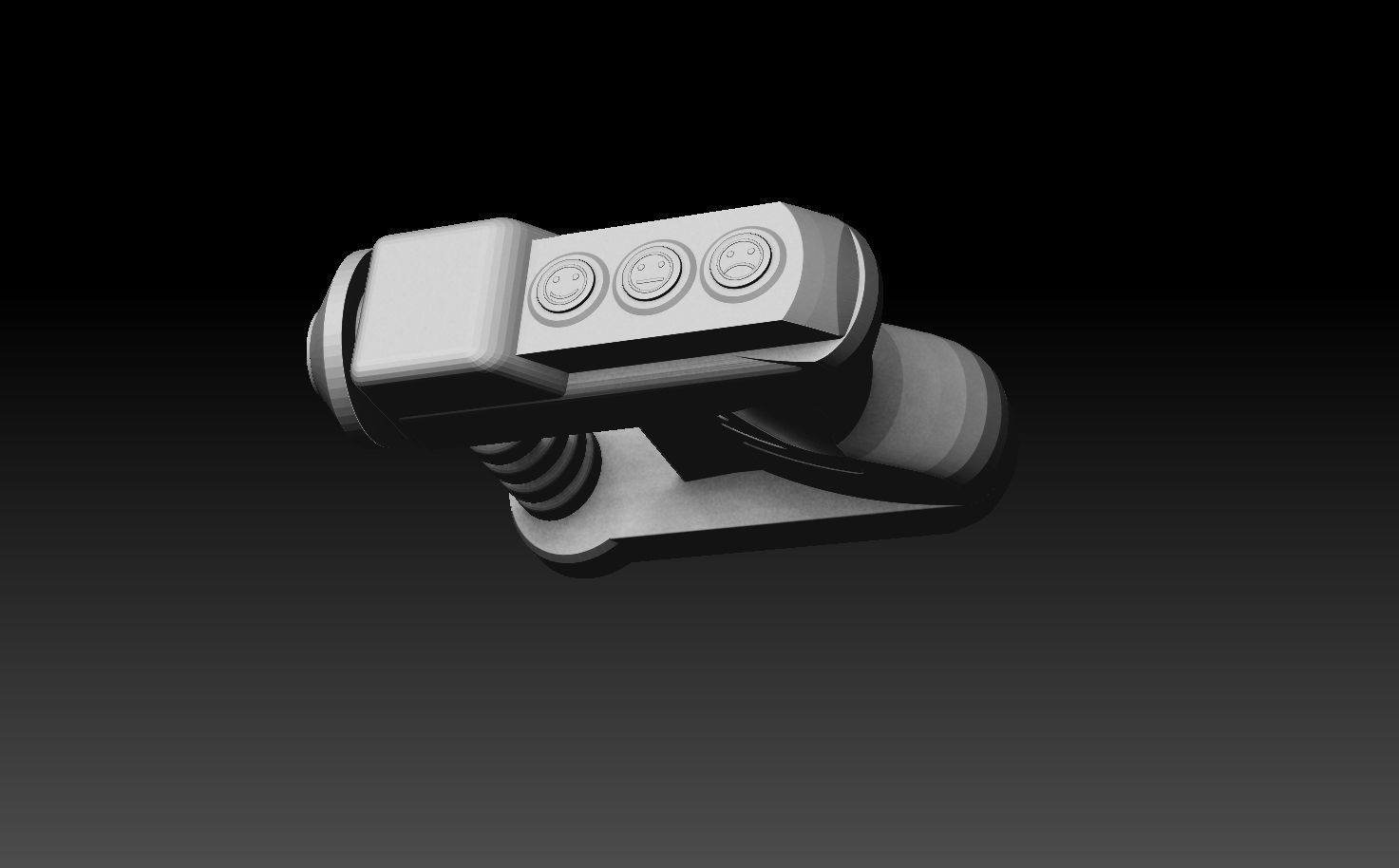 Syndicate Guns ROYALTY FREE VERSION 3D model 3D printable | CGTrader