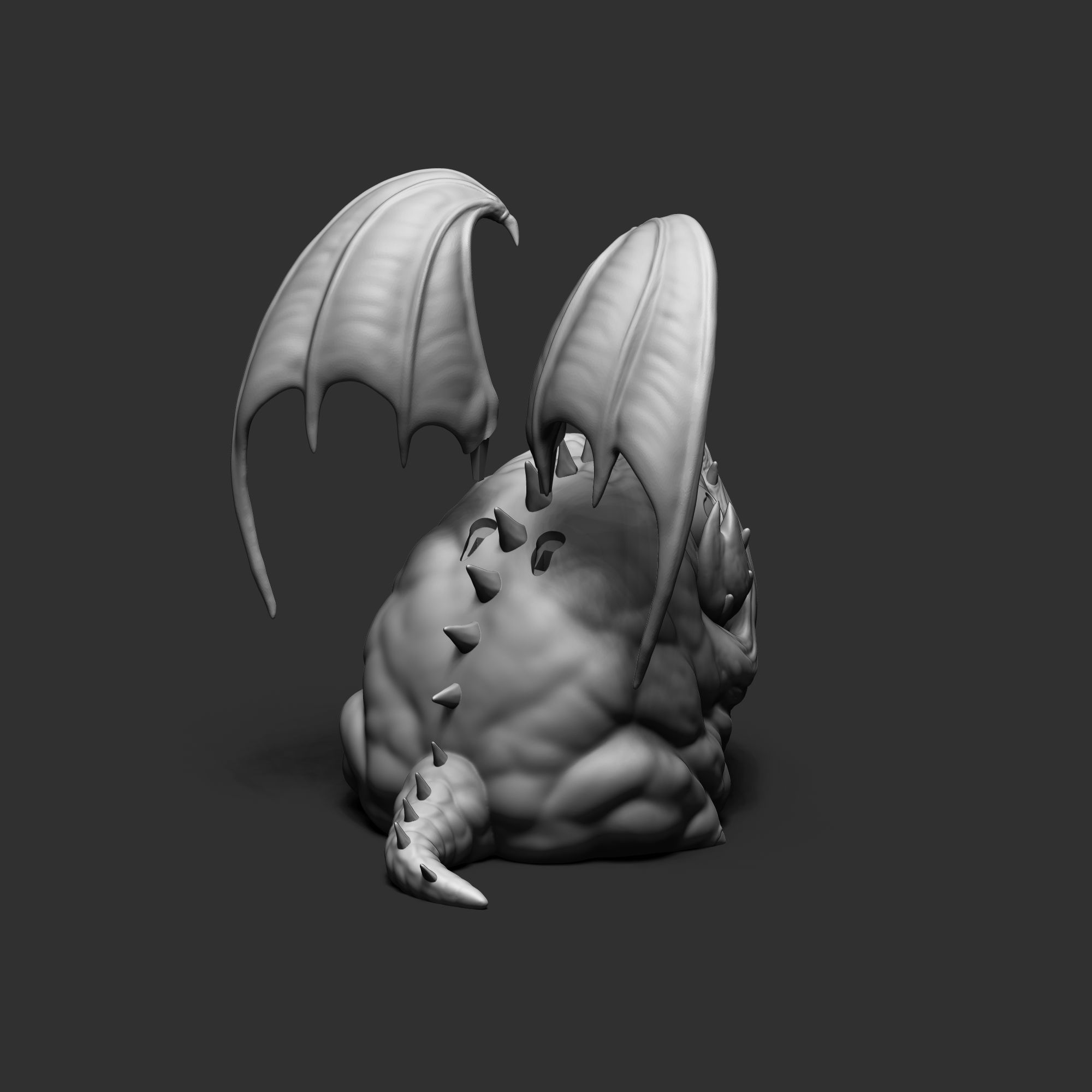 Dragon glutton 3D model 3D printable | CGTrader