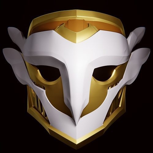 FIRELIGHTER MASK MASCARA EKKO ARCANE 3D model 3D printable | CGTrader