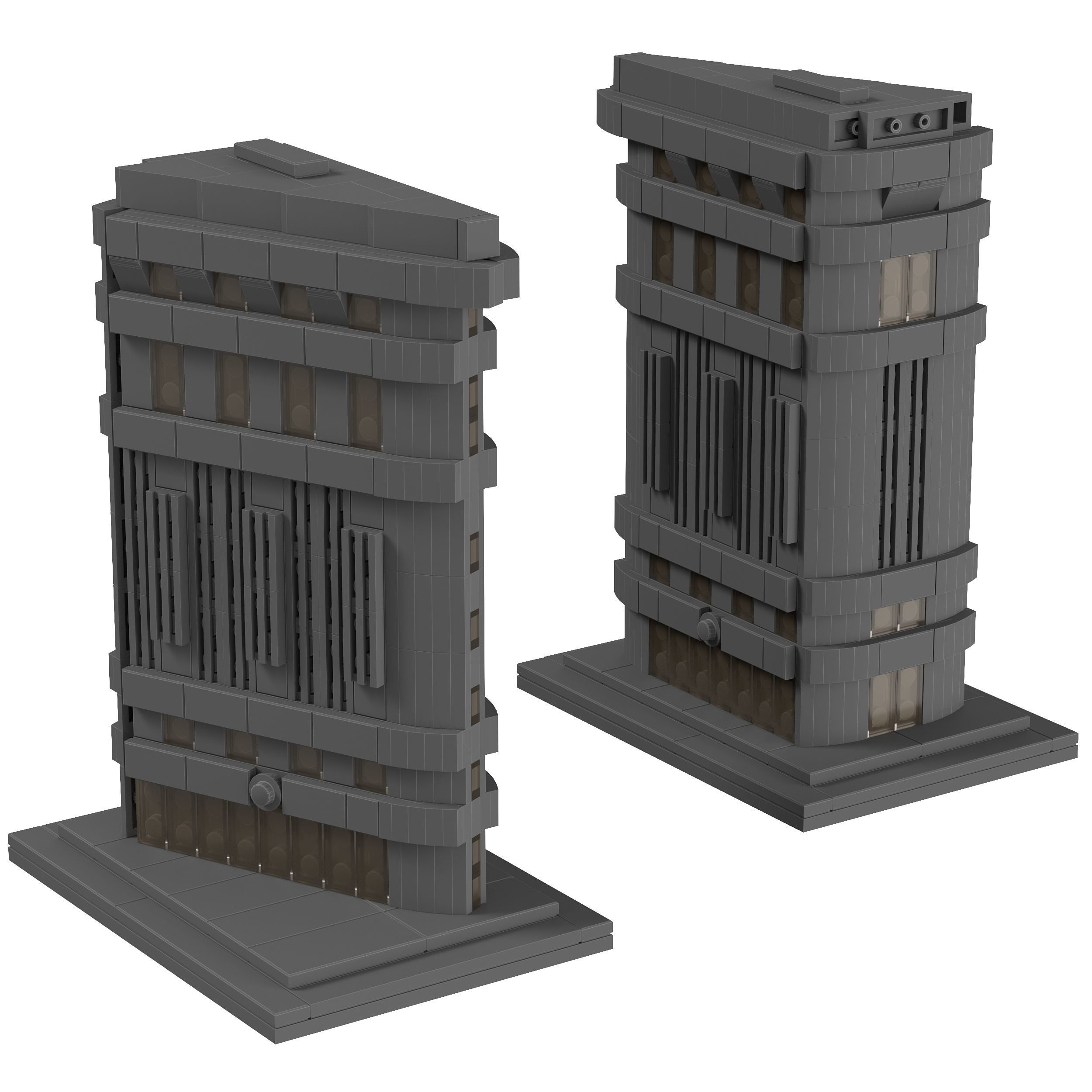 Lego Architecture - 21023 Flatiron Building 3D model | CGTrader