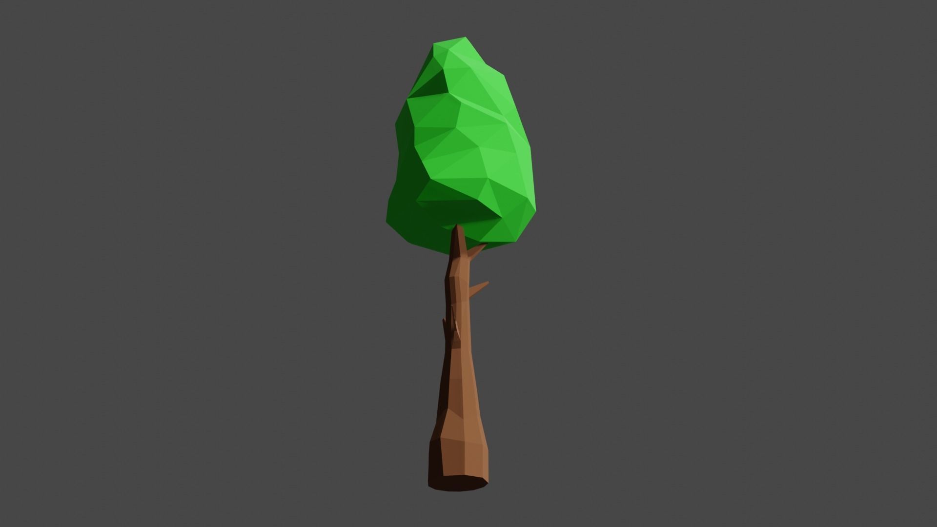 Low-Poly Tree free VR / AR / low-poly 3D model | CGTrader