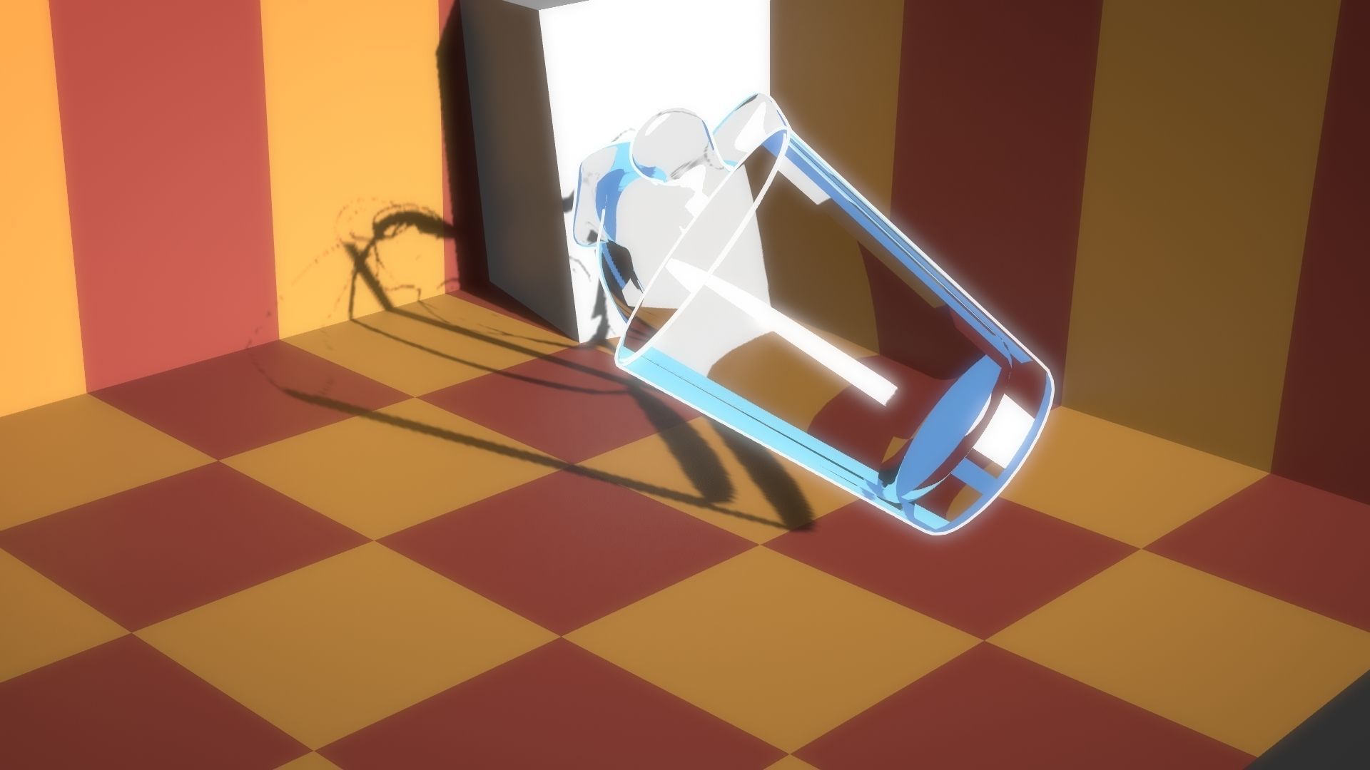 For Anime In Blender - Simple Glass Shader free 3D model animated ...