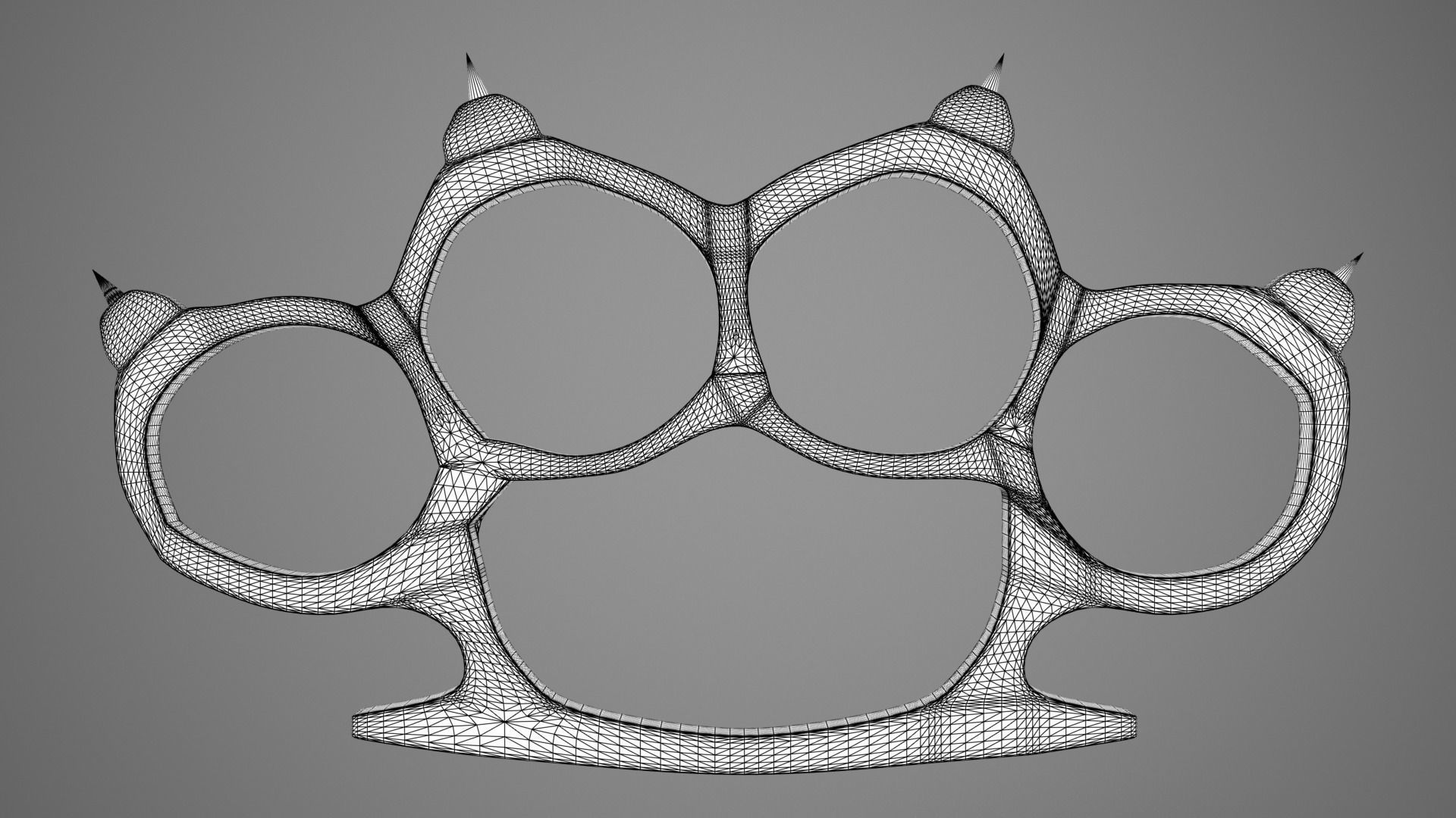 Knuckle Weapon 3D model | CGTrader