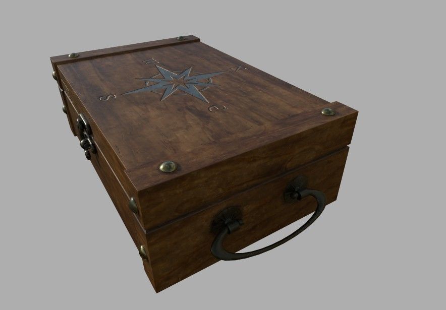 captain-box 3D model | CGTrader