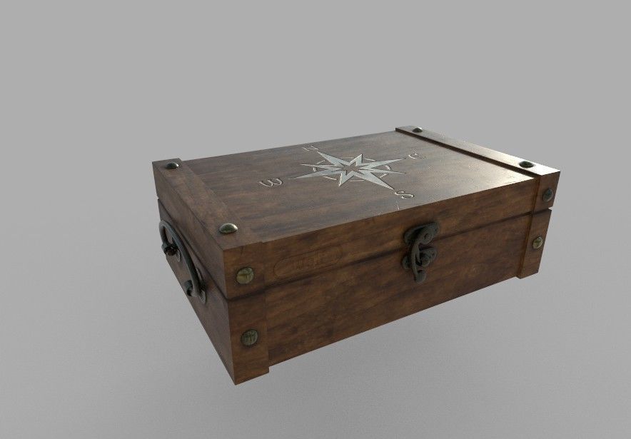 captain-box 3D model | CGTrader