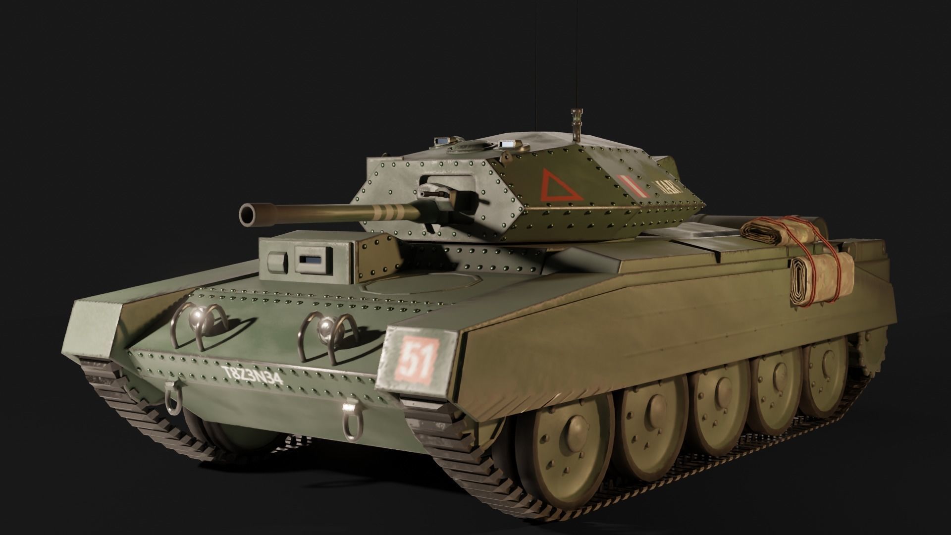 Crusader Mk3 3D model | CGTrader