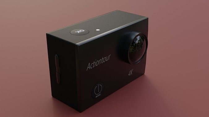 Action Camera free 3D model | CGTrader