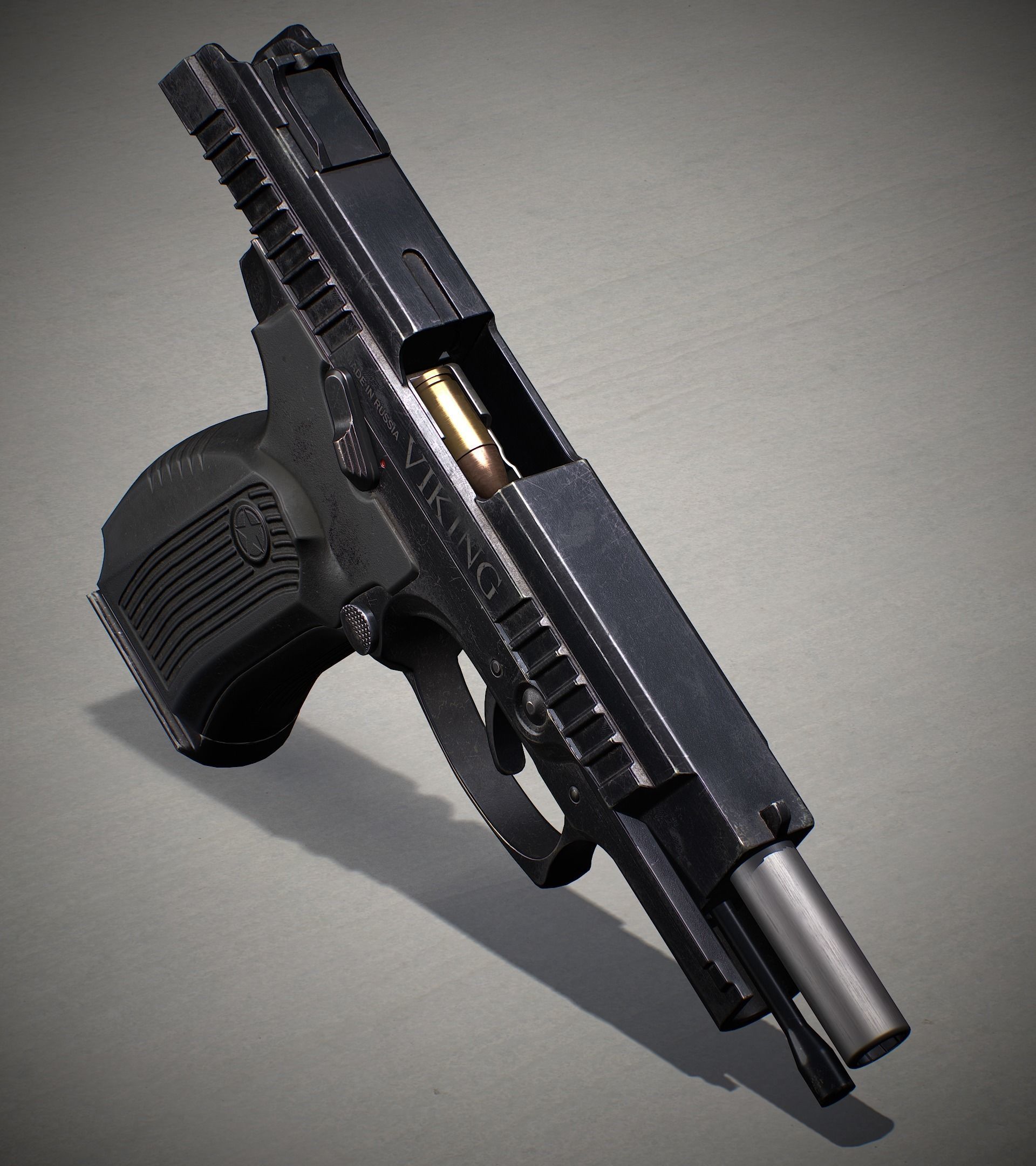 MP-445 Viking free VR / AR / low-poly 3D model | CGTrader