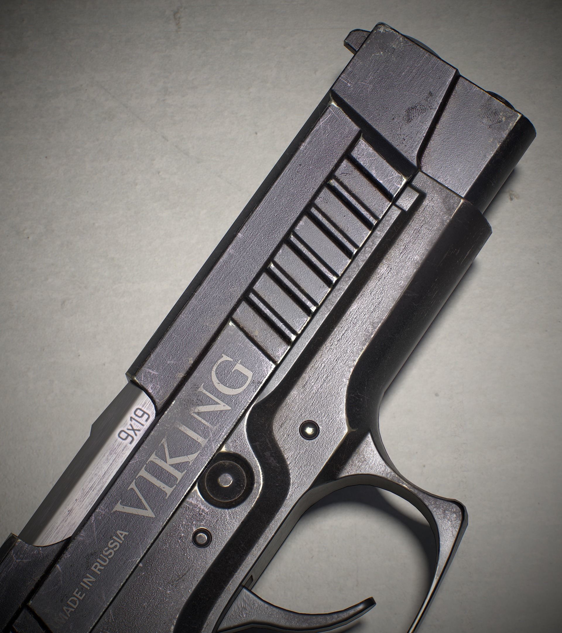 MP-445 Viking free VR / AR / low-poly 3D model | CGTrader