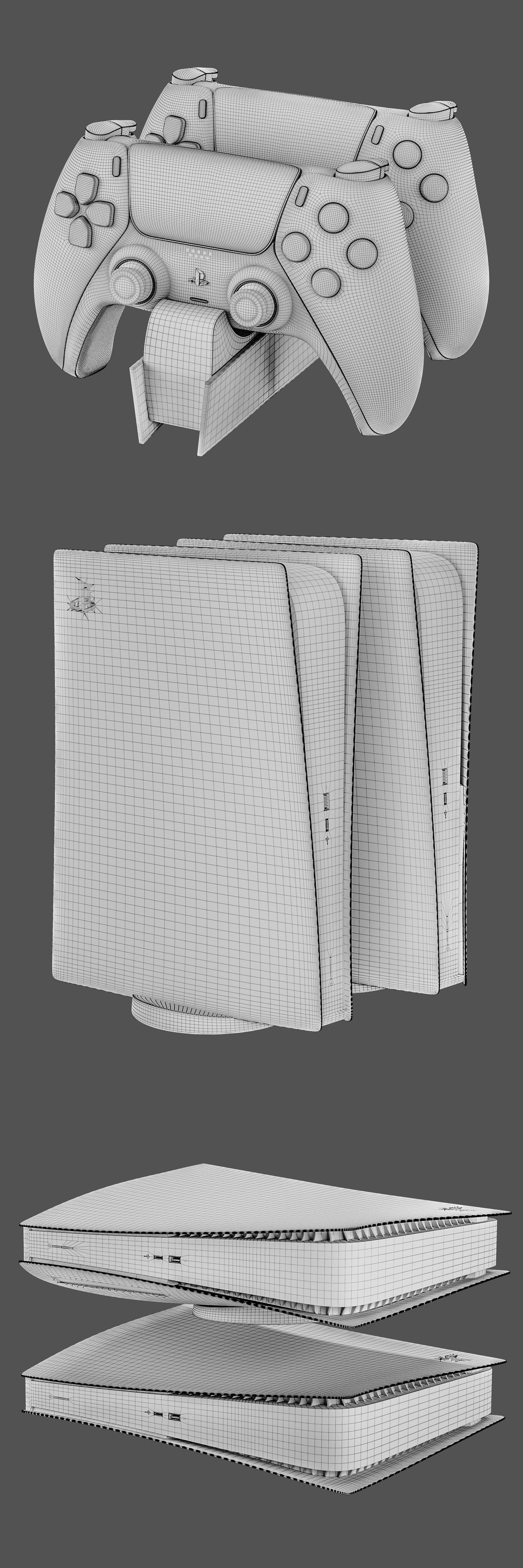 PS5 game console Sony PlayStation 5 3D model | CGTrader