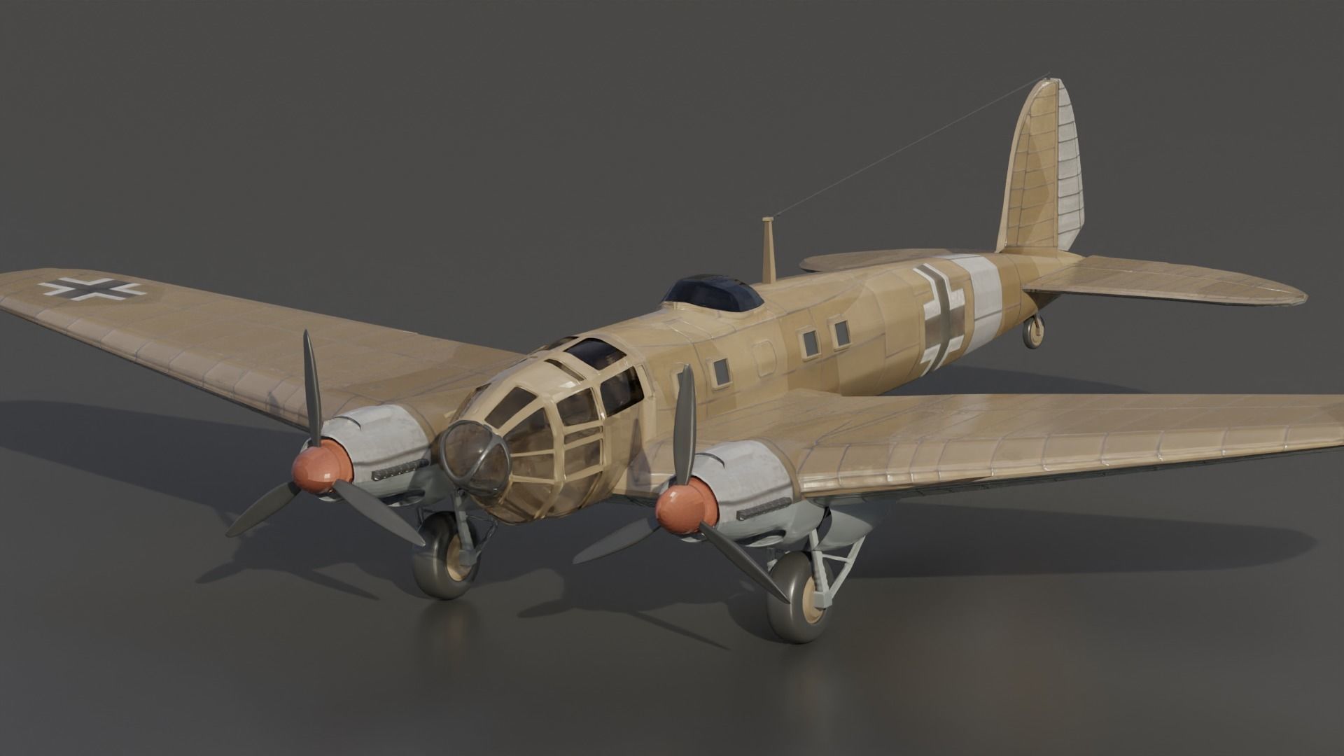 Heinkel He 111 3D model | CGTrader