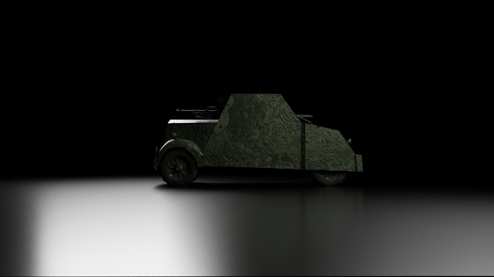 3D model Beaverette mk 2 Game PBR VR / AR / low-poly | CGTrader