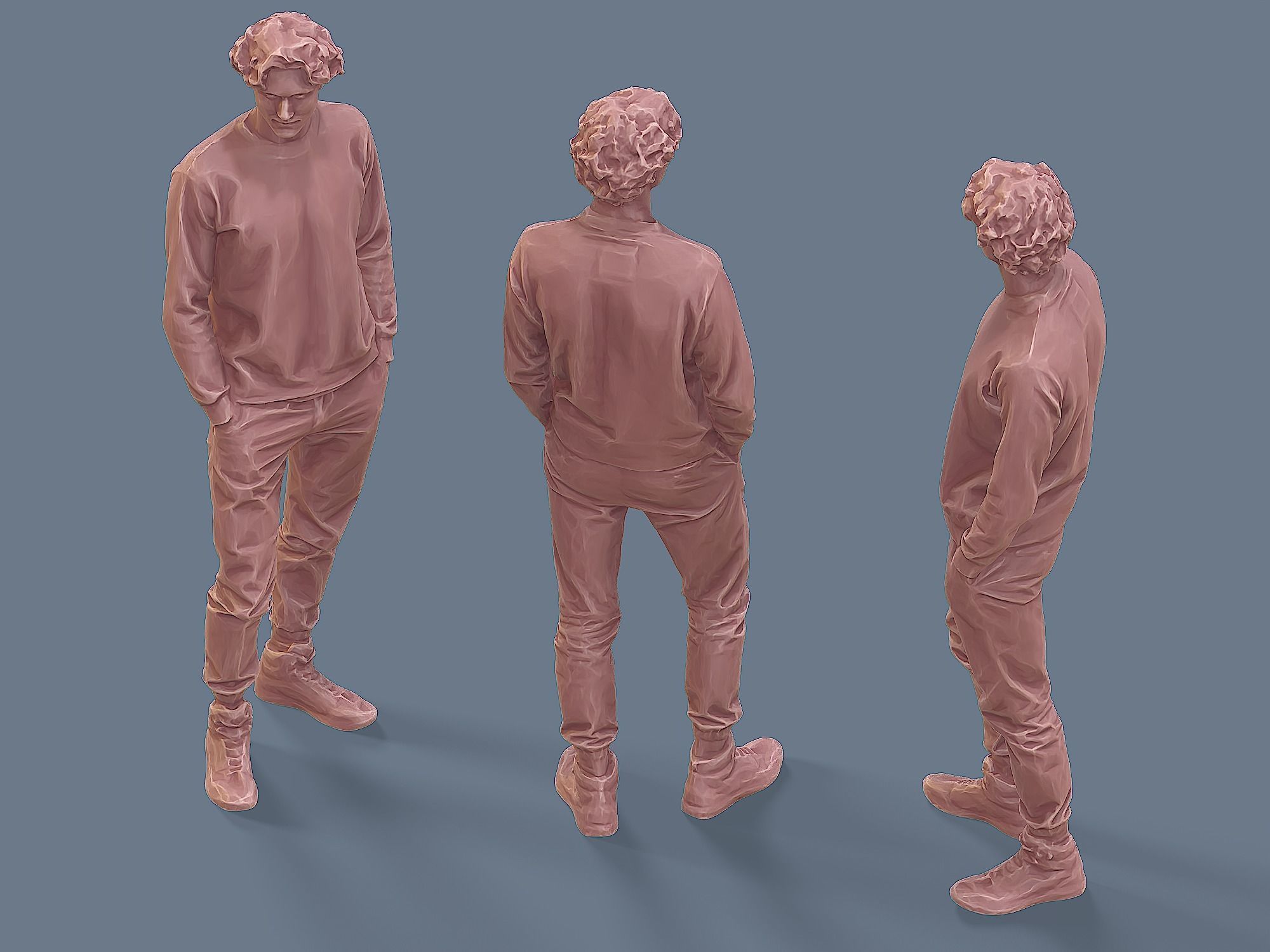 Attractive Young Guy 3D model | CGTrader
