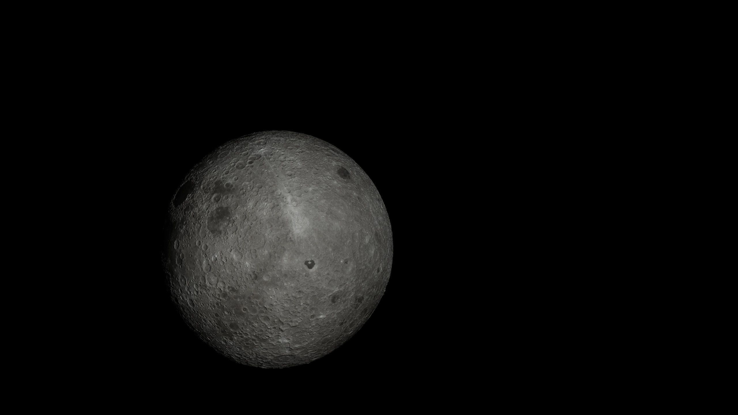 Detailed Moon with accurate color and displacement maps 3D model | CGTrader