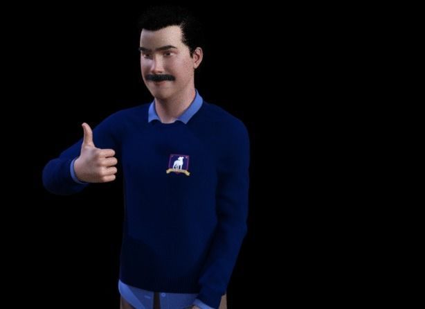 Ted Lasso Character Model 3D model | CGTrader