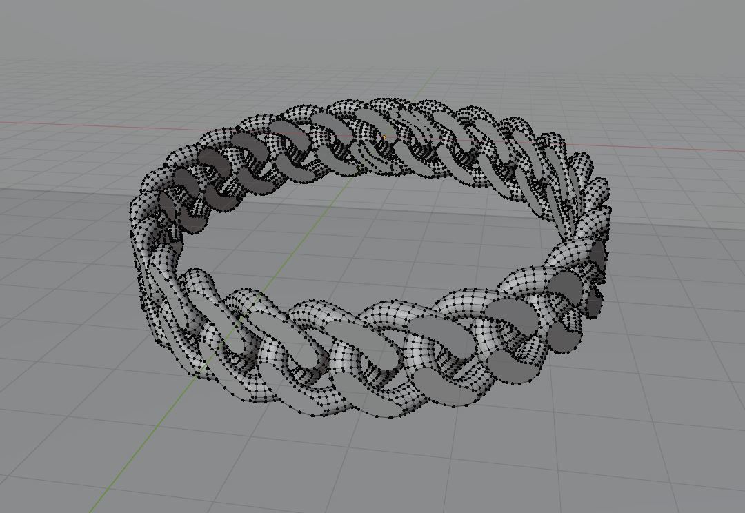 Cuban Chain 3d print 3D model | CGTrader