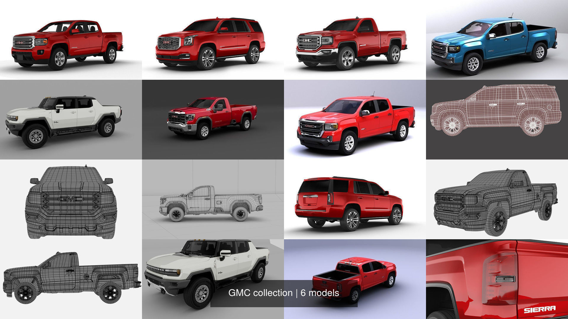 GMC collections | CGTrader
