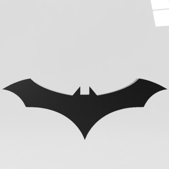 Batman logo 3D model | CGTrader