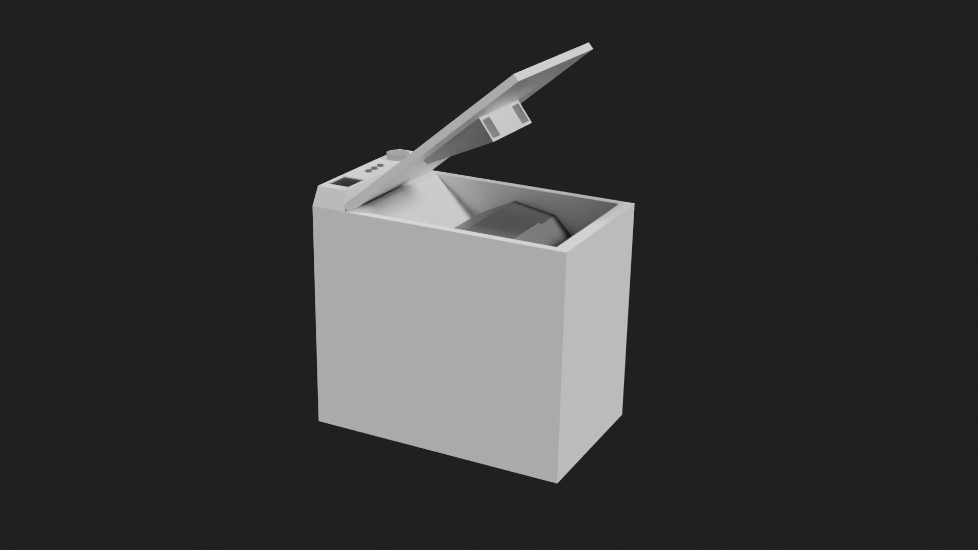 3D model Lowpoly Washing Machine VR / AR / low-poly | CGTrader