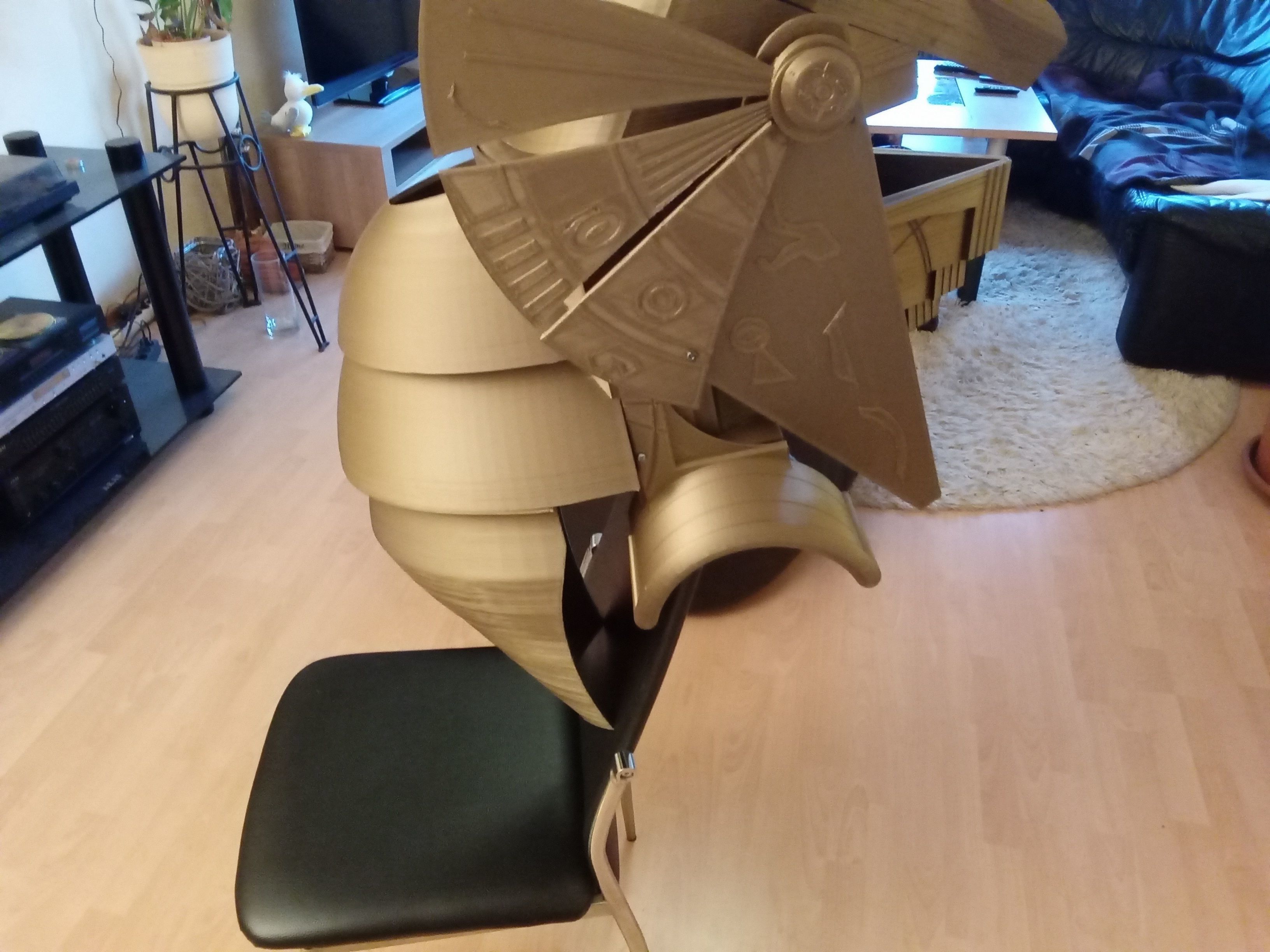 Stargate jaffa anubis helmet 3D model 3D printable | CGTrader
