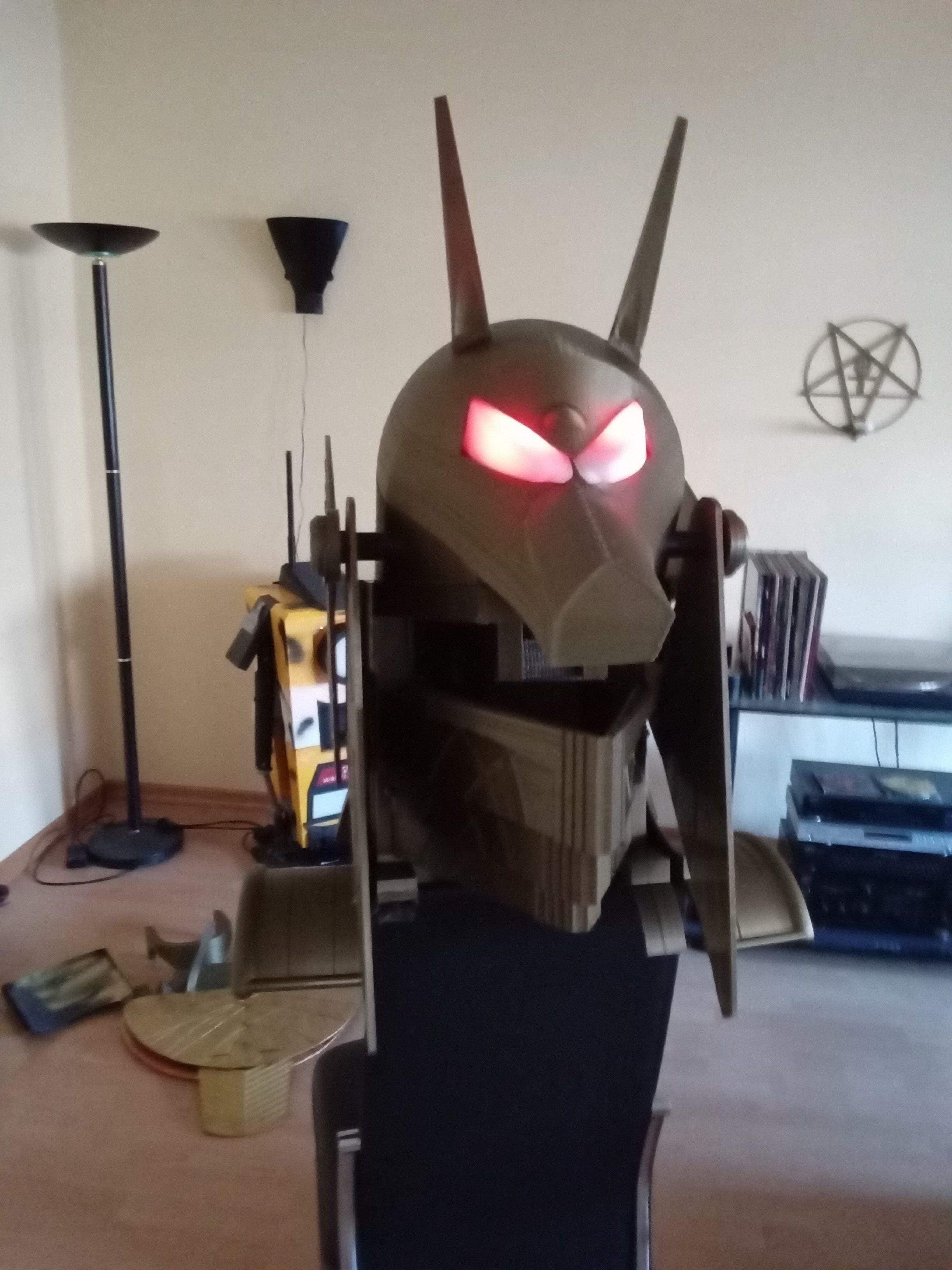 Stargate jaffa anubis helmet 3D model 3D printable | CGTrader