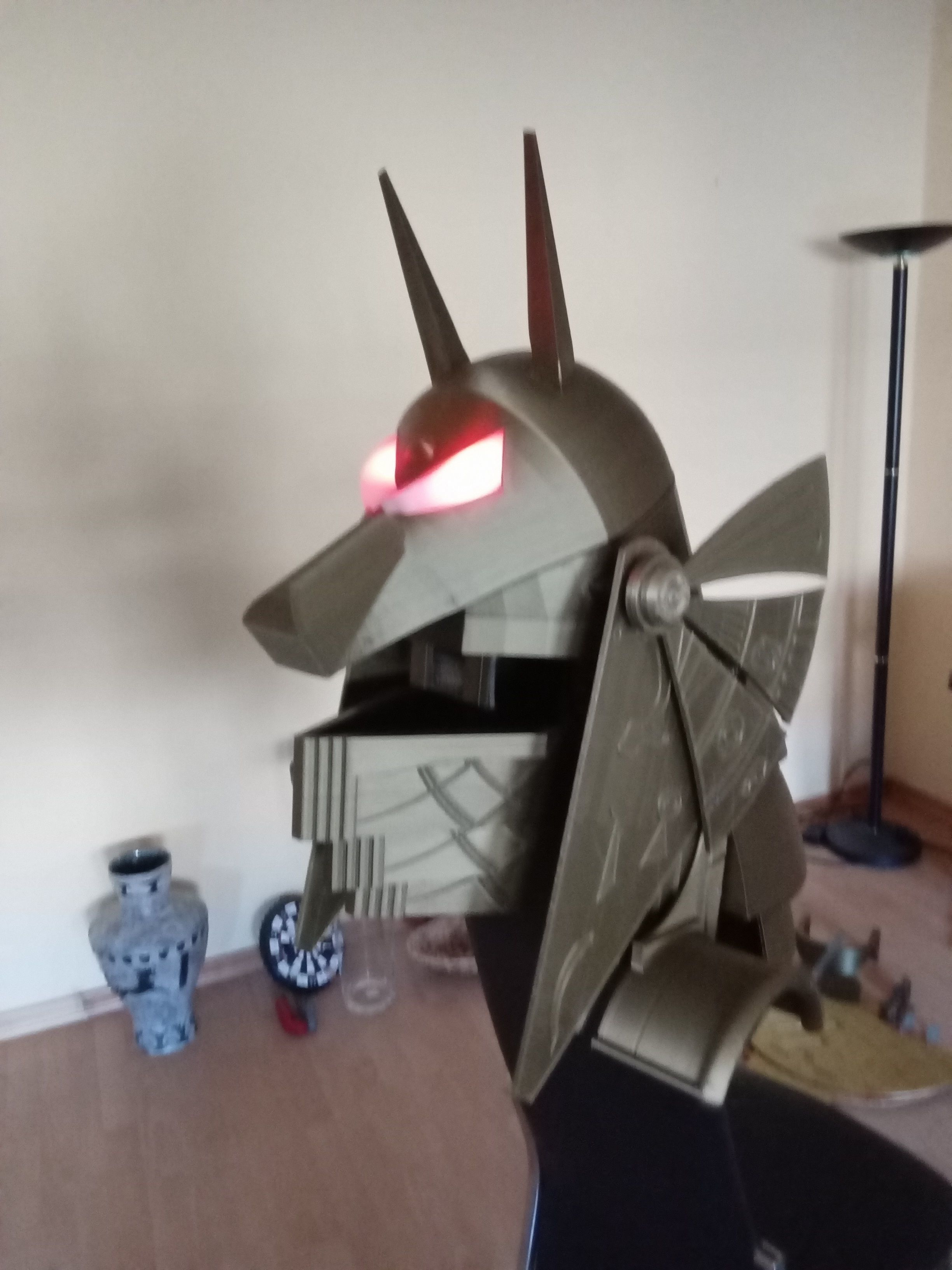 Stargate jaffa anubis helmet 3D model 3D printable | CGTrader