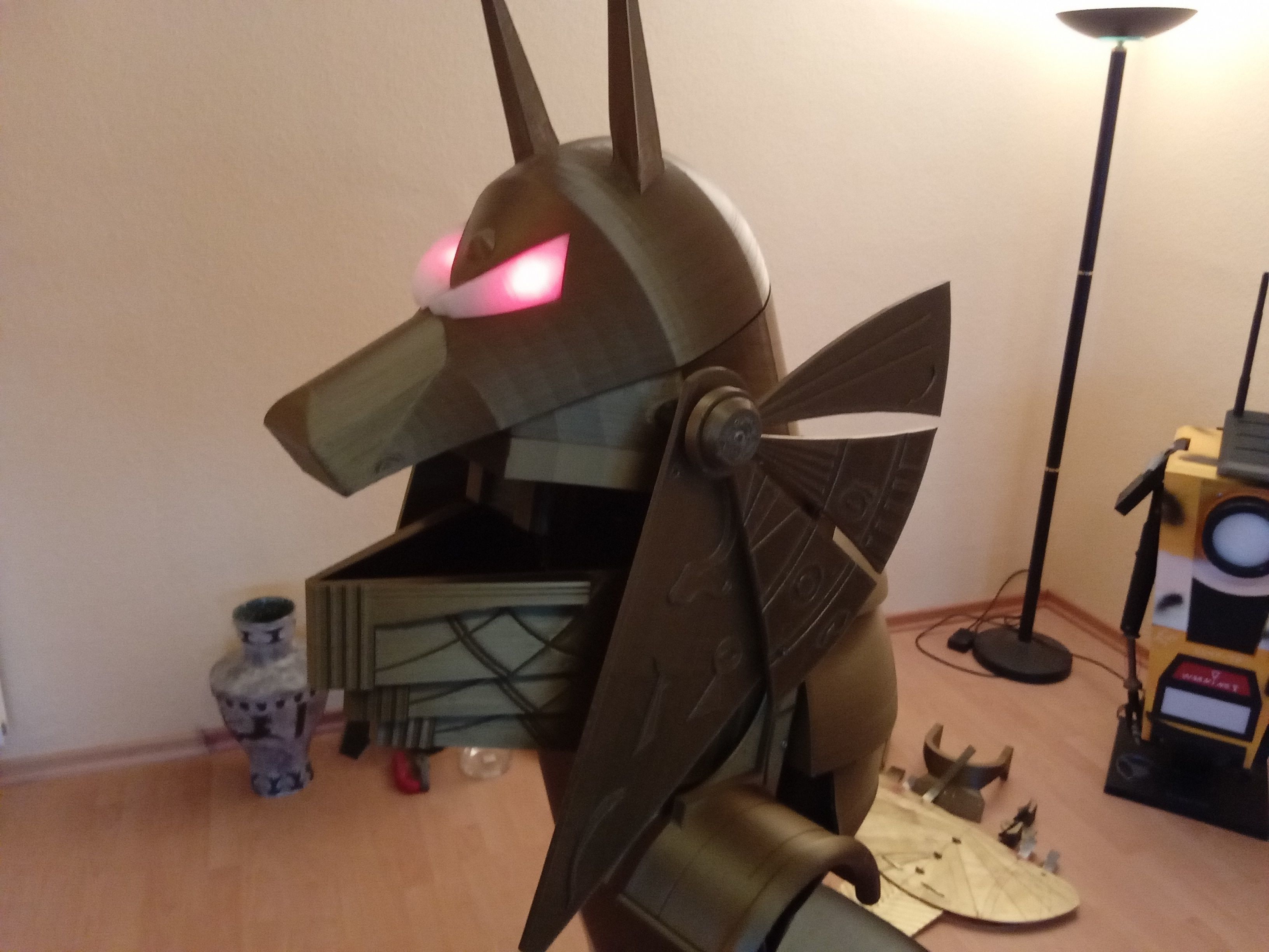 Stargate jaffa anubis helmet 3D model 3D printable | CGTrader