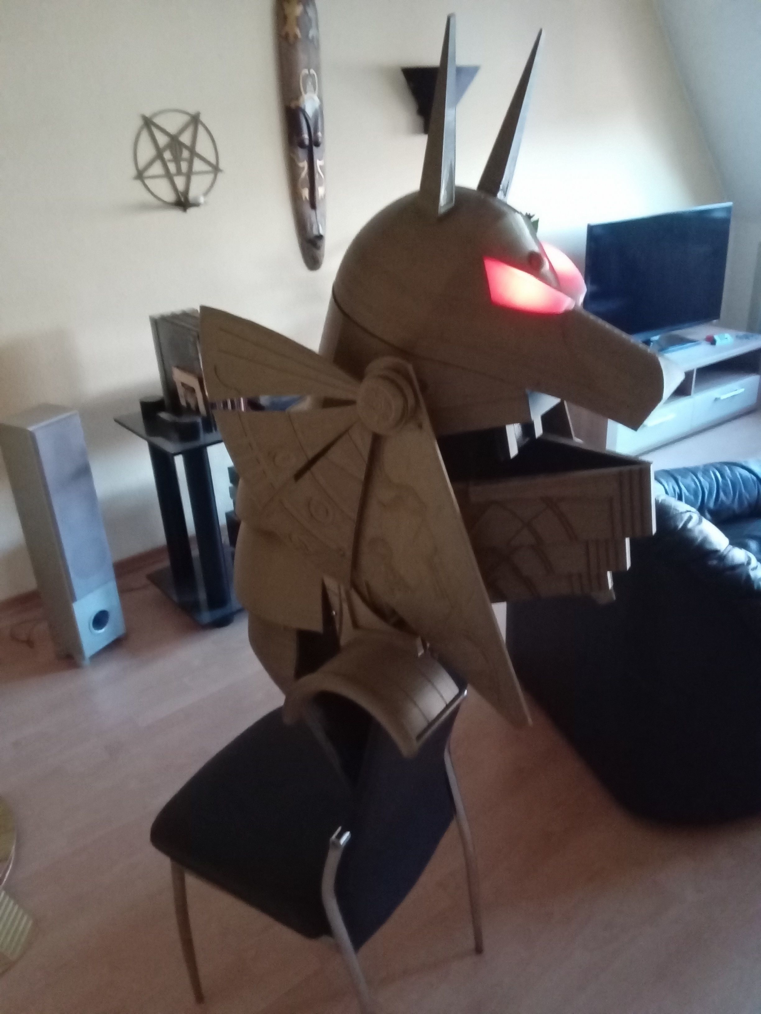 Stargate jaffa anubis helmet 3D model 3D printable | CGTrader