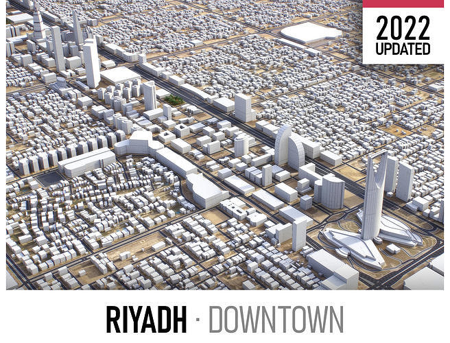 3D model Riyadh VR / AR / low-poly | CGTrader