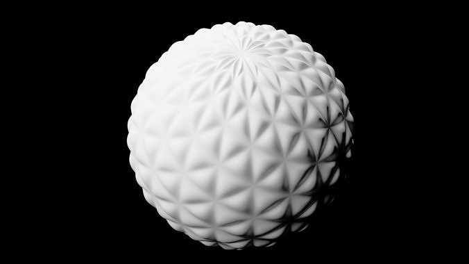 Futuristic Sci-Fi Parametric Sphere - Ball 3D model | CGTrader