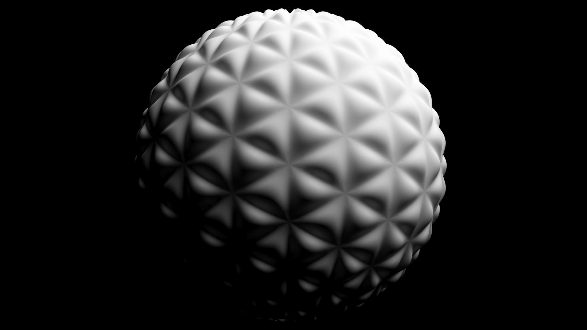 Futuristic Sci-Fi Parametric Sphere - Ball 3D model | CGTrader