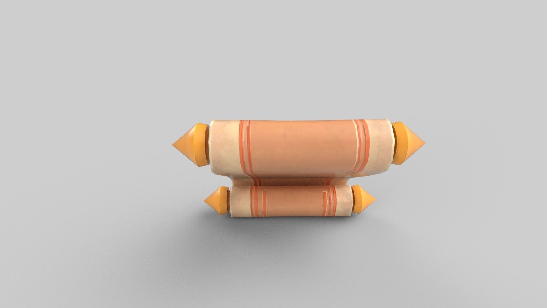 3D model Stylized scroll VR / AR / low-poly | CGTrader