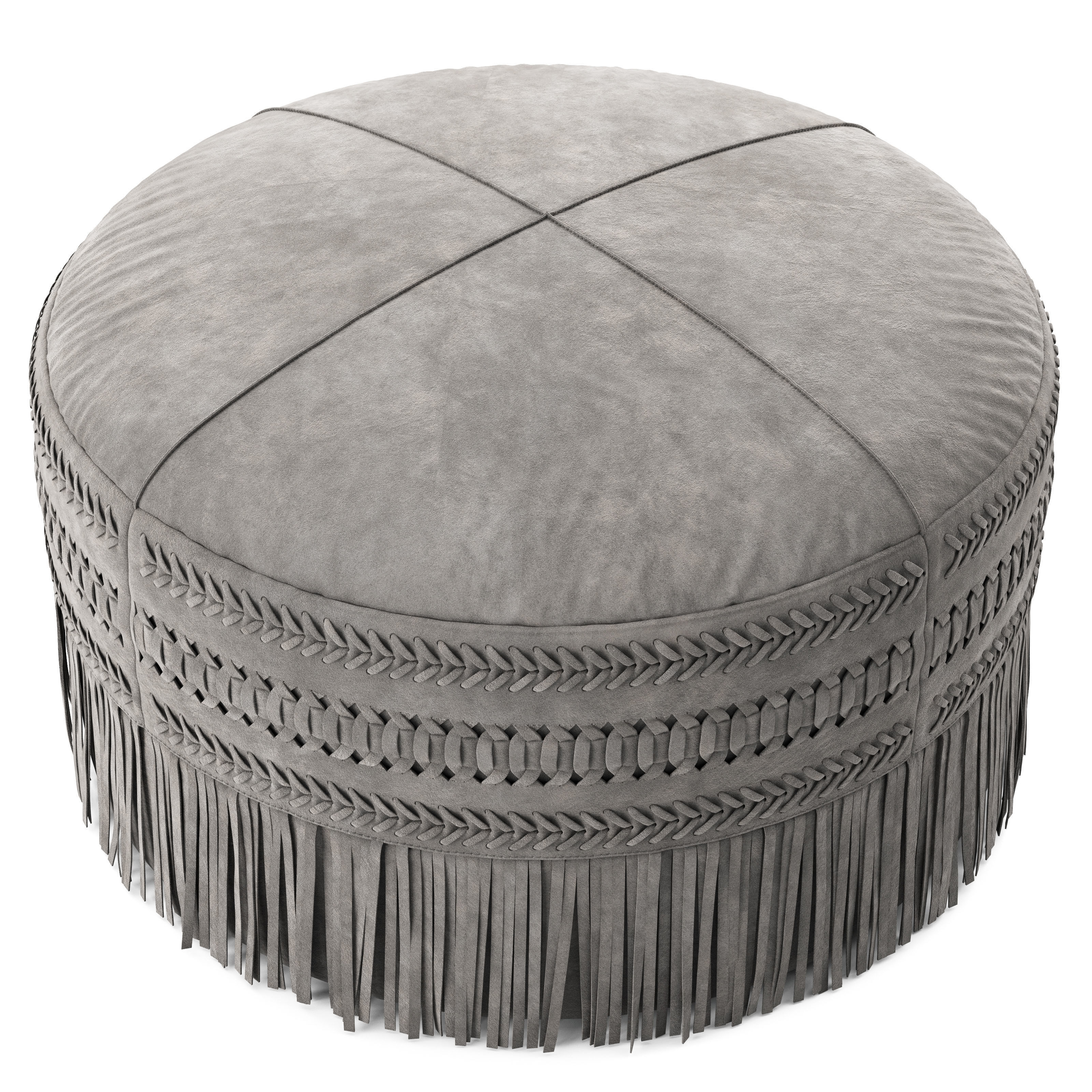 Pouf J Line 3D model | CGTrader