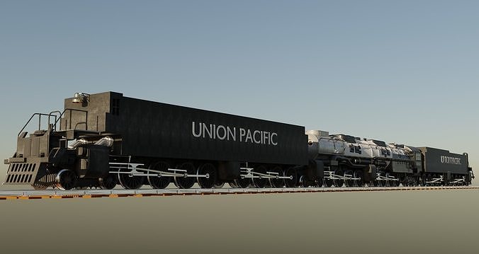 union pacific bigger boy 3D model | CGTrader