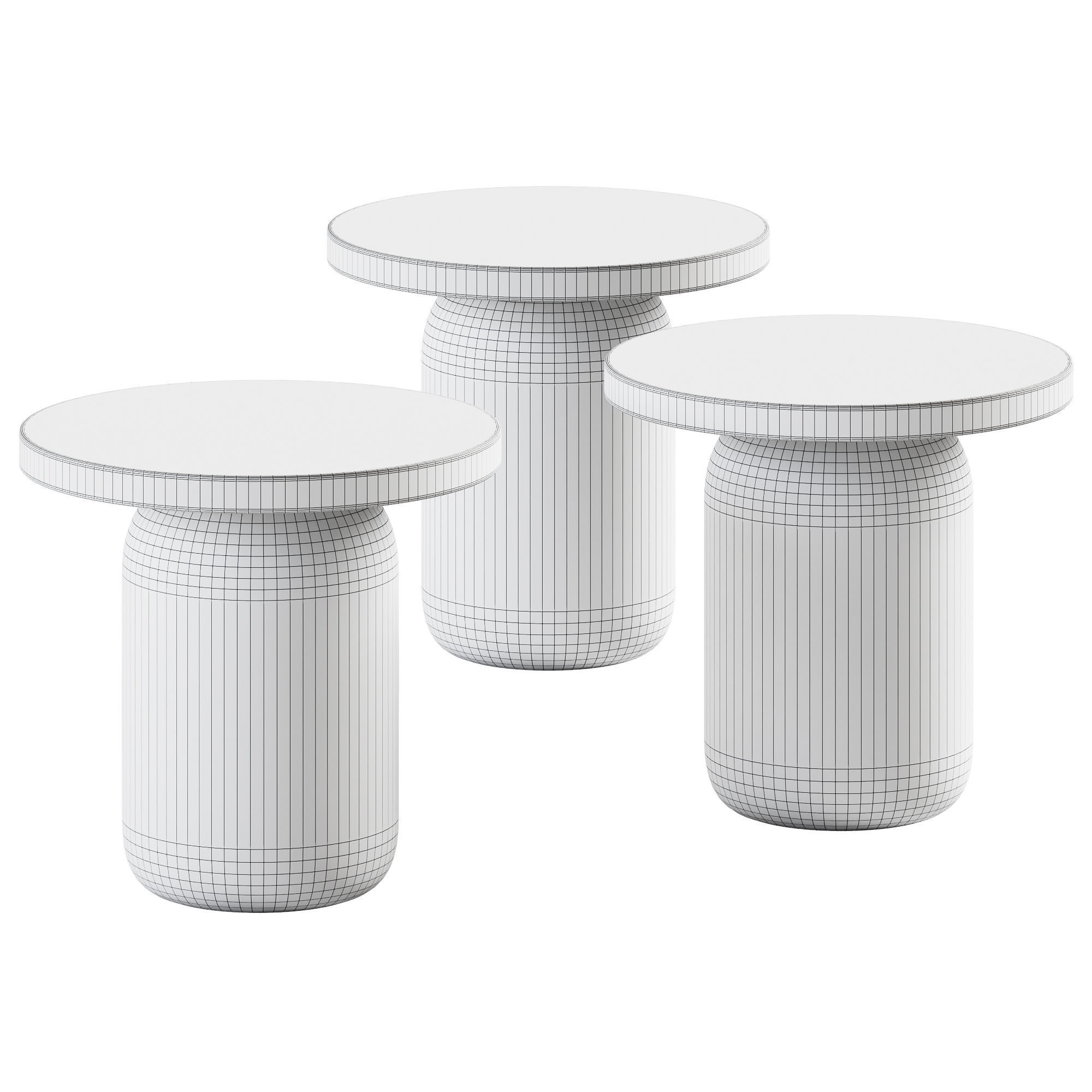 Juju End Coffee Table Serralunga 3D model | CGTrader