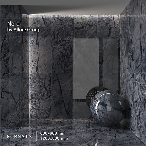 Nero Floor Wall Tile Texture | CGTrader