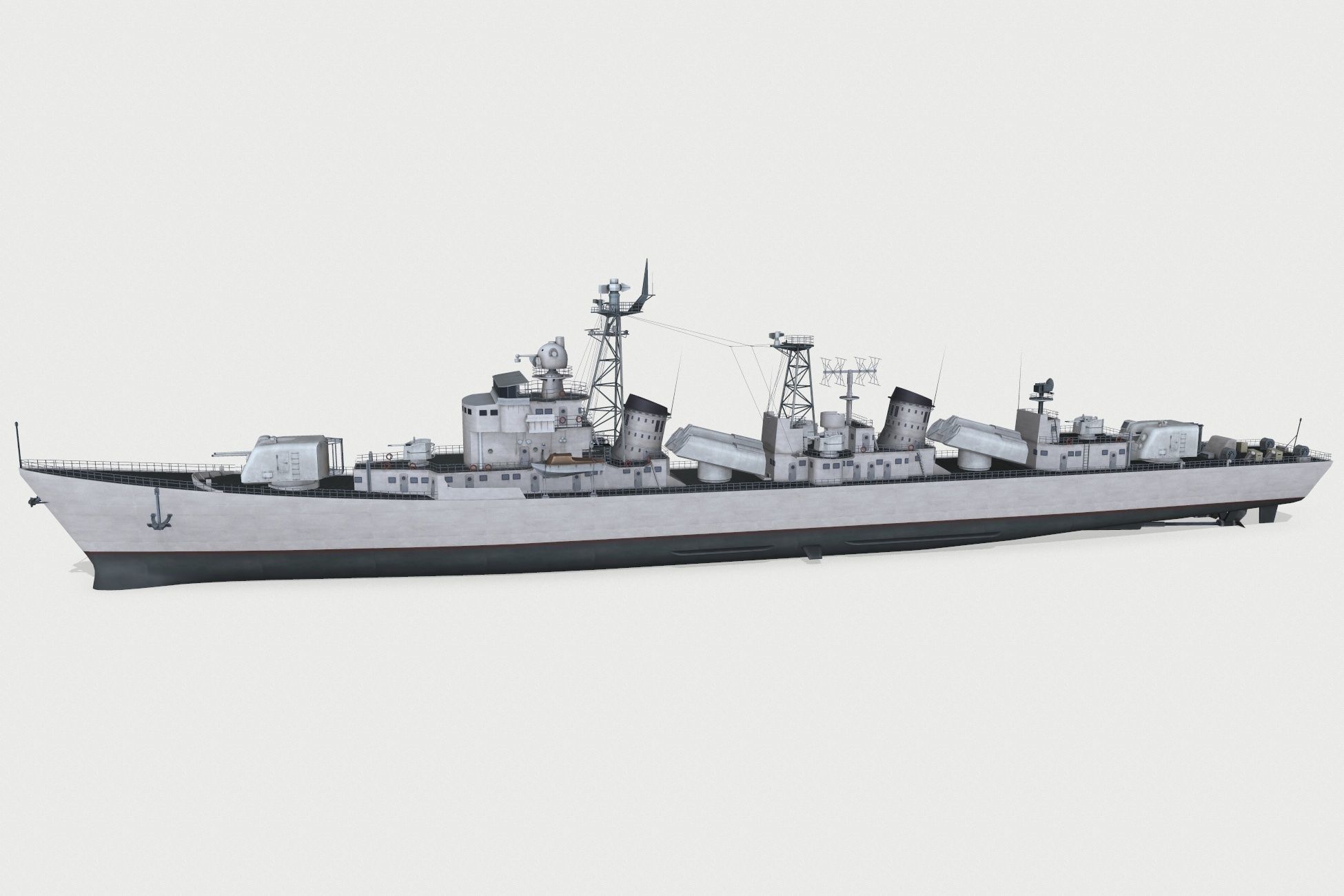 3D model Luda I class VR / AR / low-poly | CGTrader