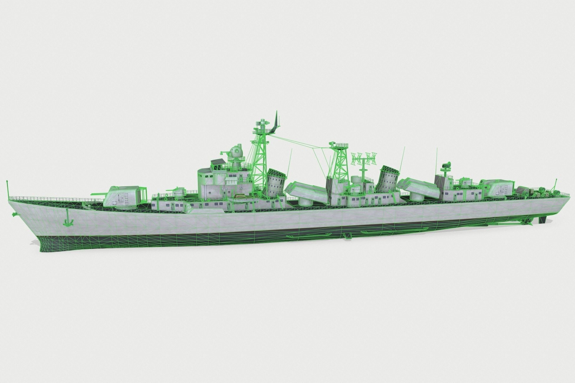 3D model Luda I class VR / AR / low-poly | CGTrader