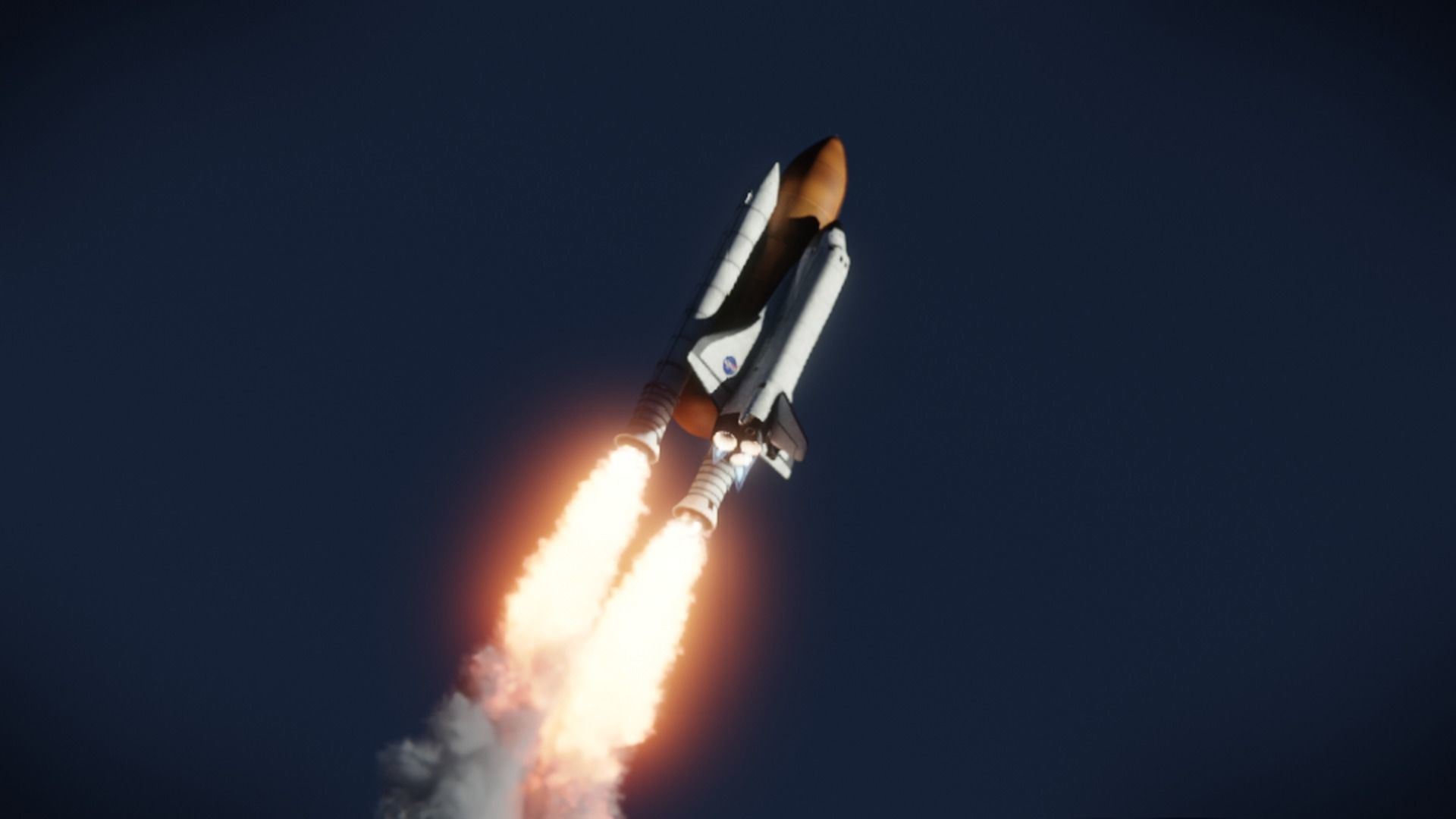 Space Shuttle 3D model animated rigged | CGTrader