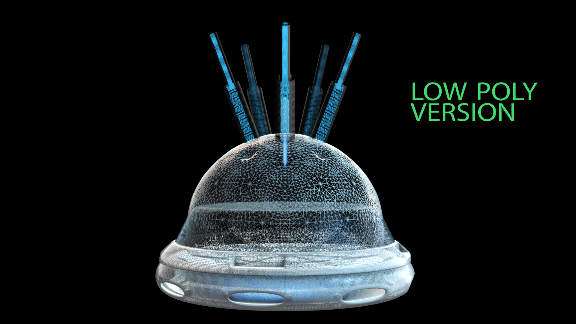 Future Subwoofer 3D model | CGTrader