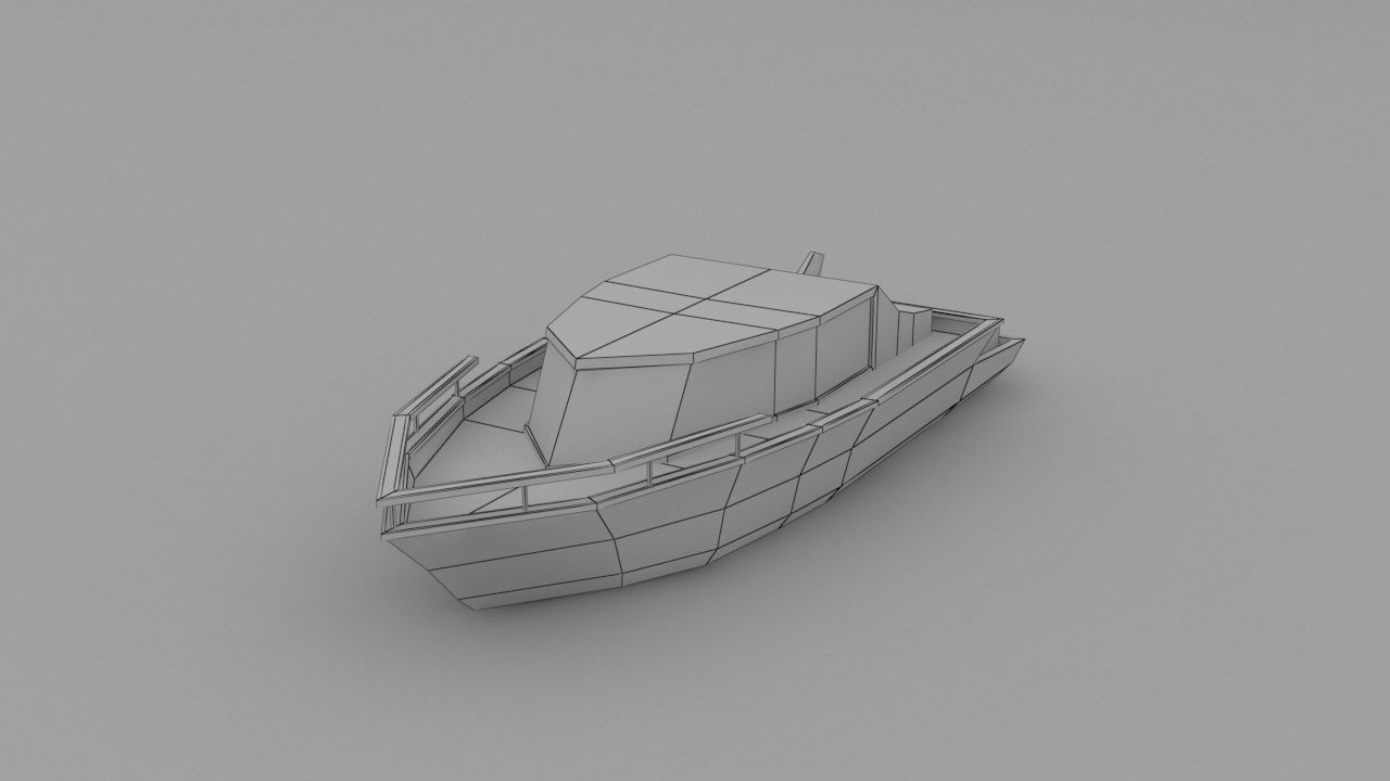 3D model 3d low polygon plane ship VR / AR / low-poly | CGTrader