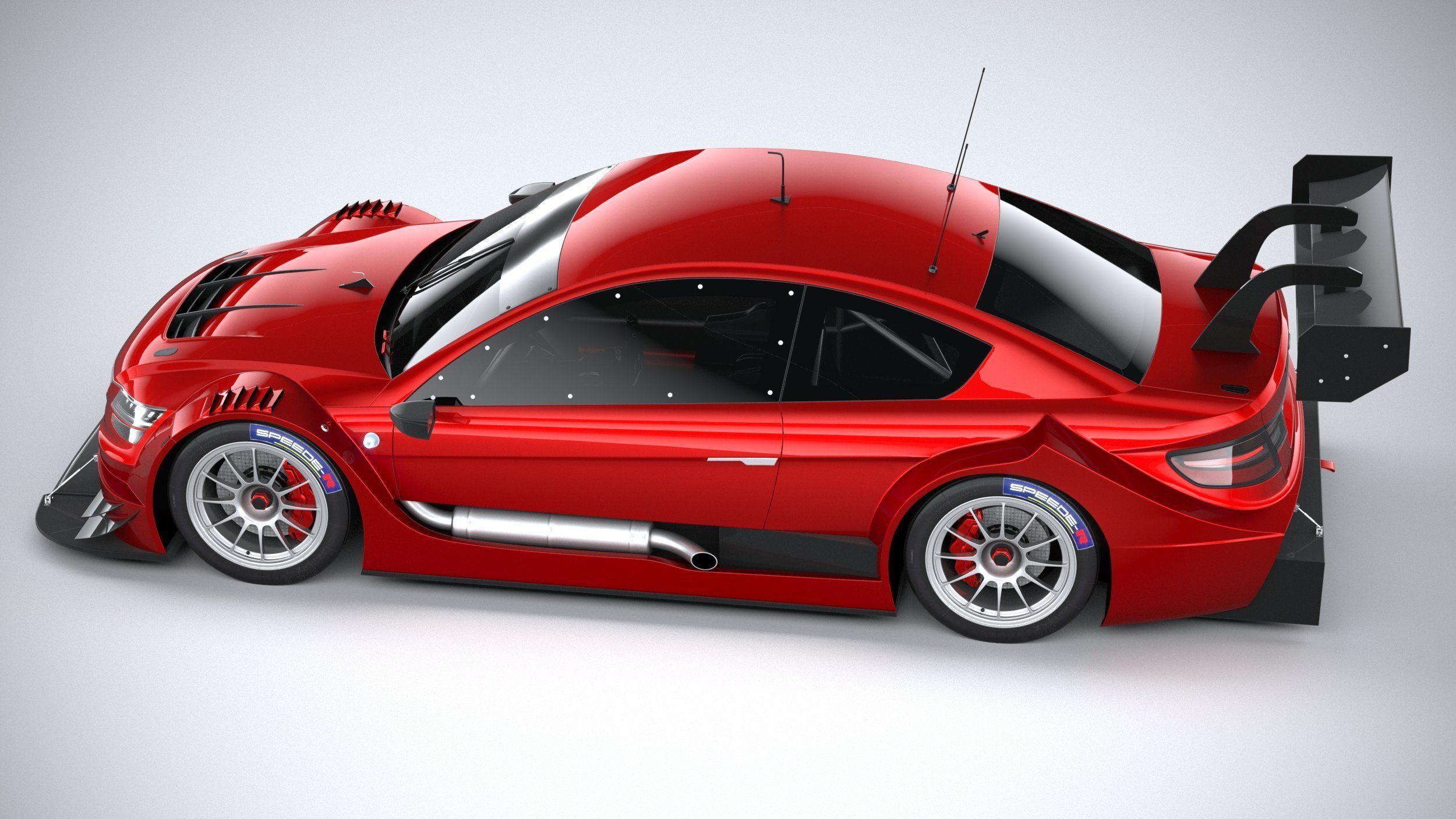 Generic Race Car DTM 2022 3D model | CGTrader