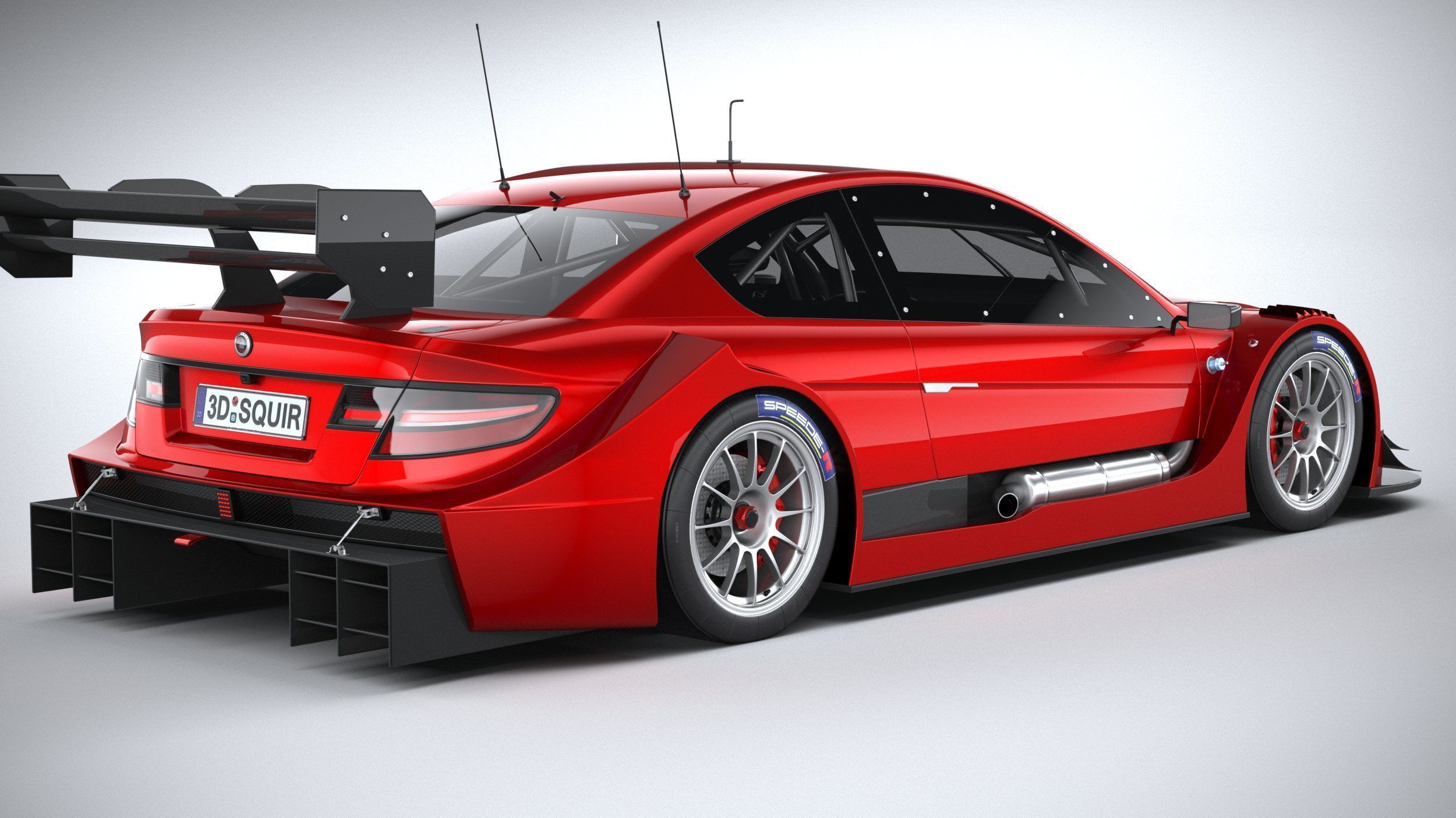Generic Race Car DTM 2022 3D model | CGTrader