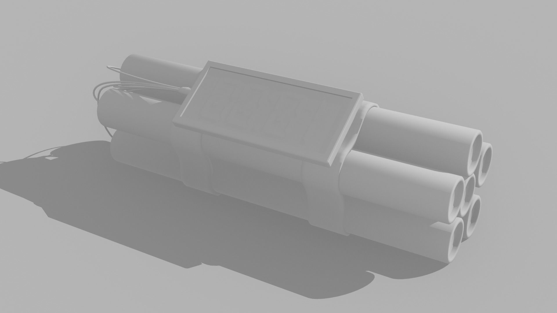 Low-Poly Dynamite bomb free VR / AR / low-poly 3D model animated | CGTrader