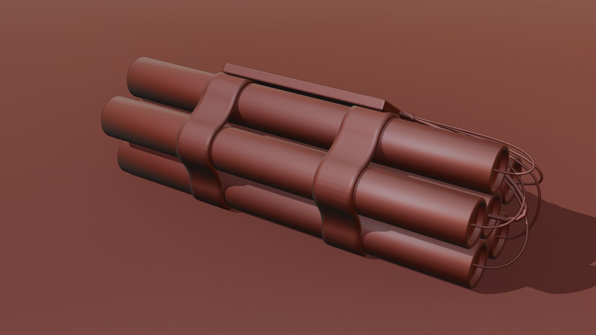 Low-Poly Dynamite bomb free VR / AR / low-poly 3D model animated | CGTrader