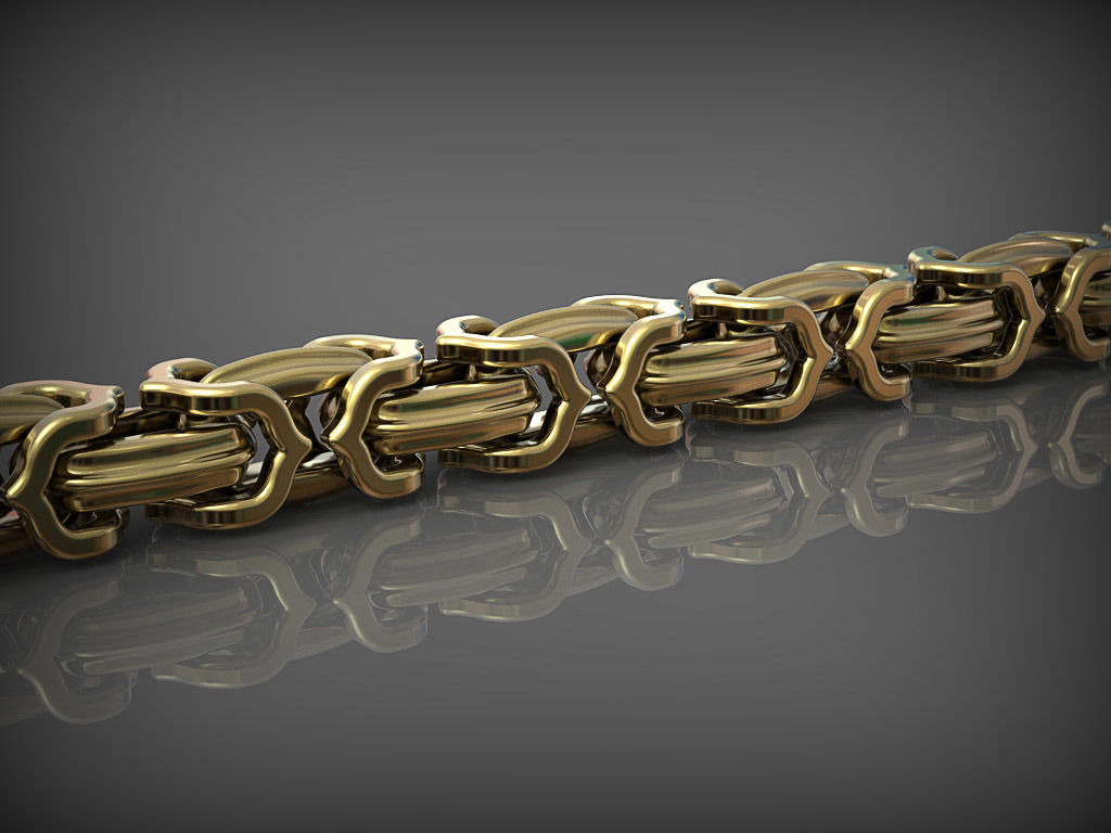 Chain Link 222 3D model 3D printable | CGTrader