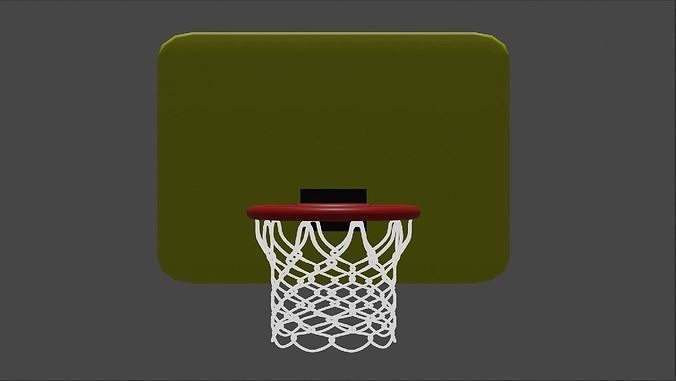 basketball net free VR / AR / low-poly 3D model animated rigged | CGTrader