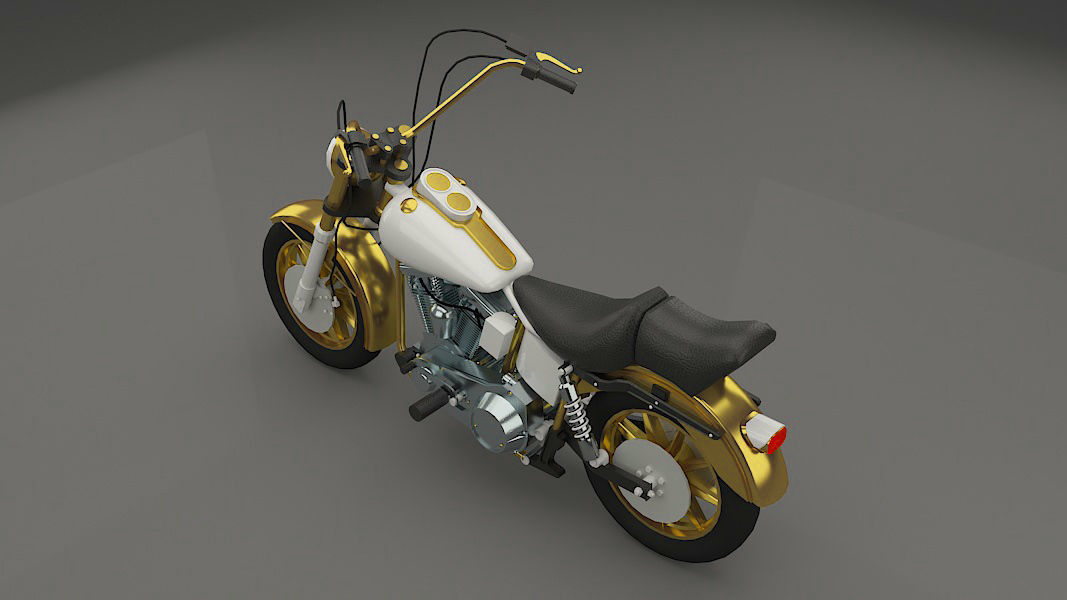 3D model Bullet Bike VR / AR / low-poly | CGTrader