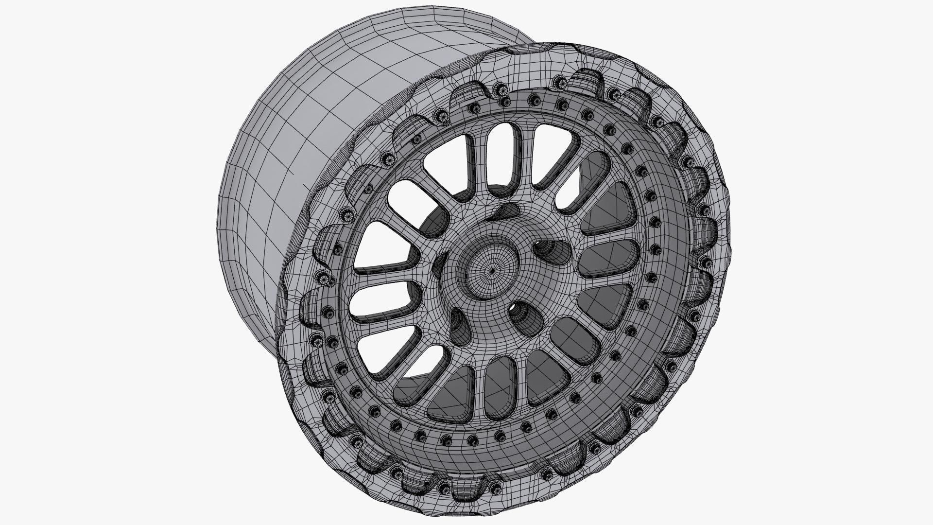 3D model BelaK Series 2 Drag Wheel VR / AR / low-poly | CGTrader
