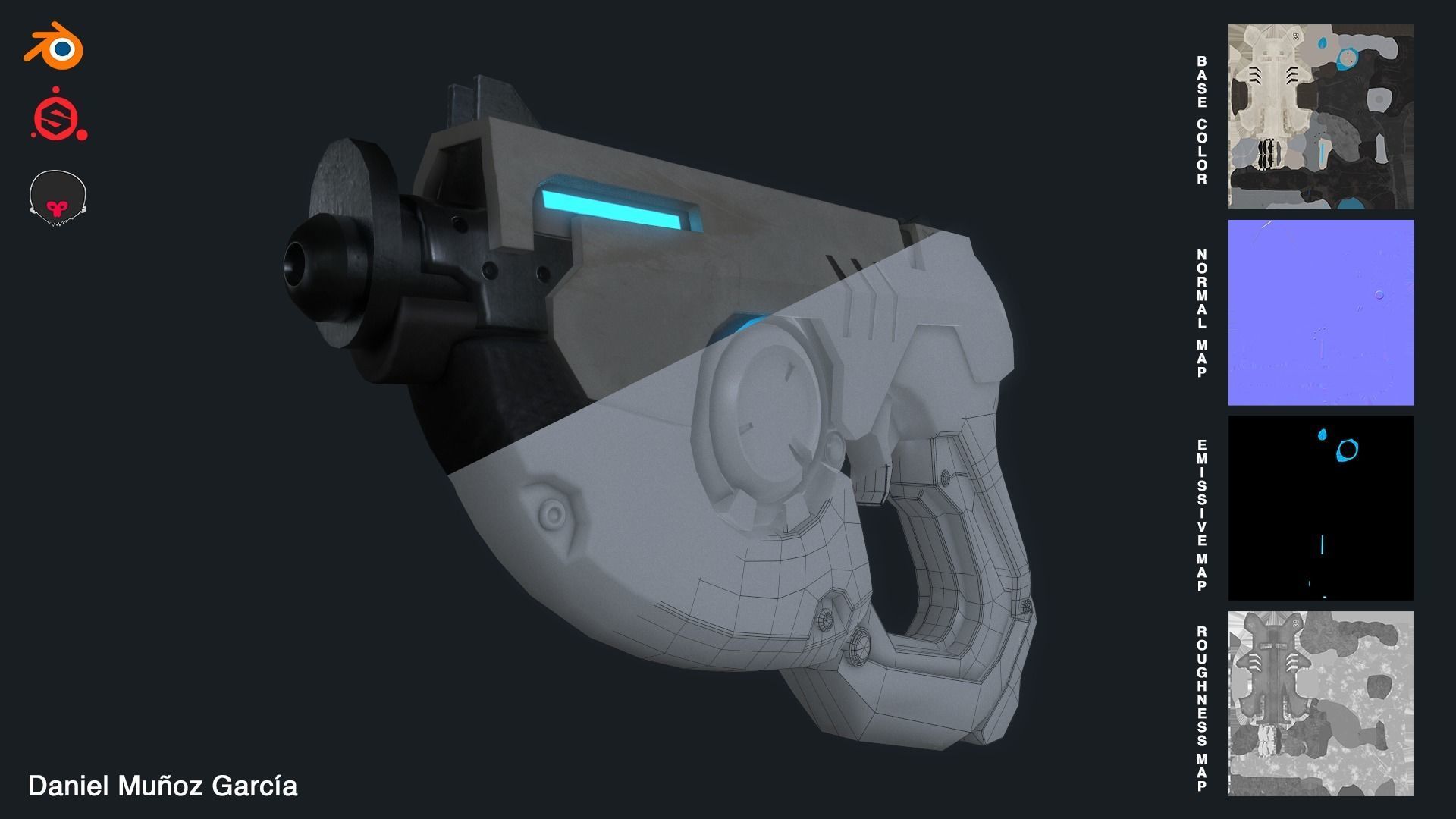 3D model Tracer guns from Overwatch VR / AR / low-poly | CGTrader